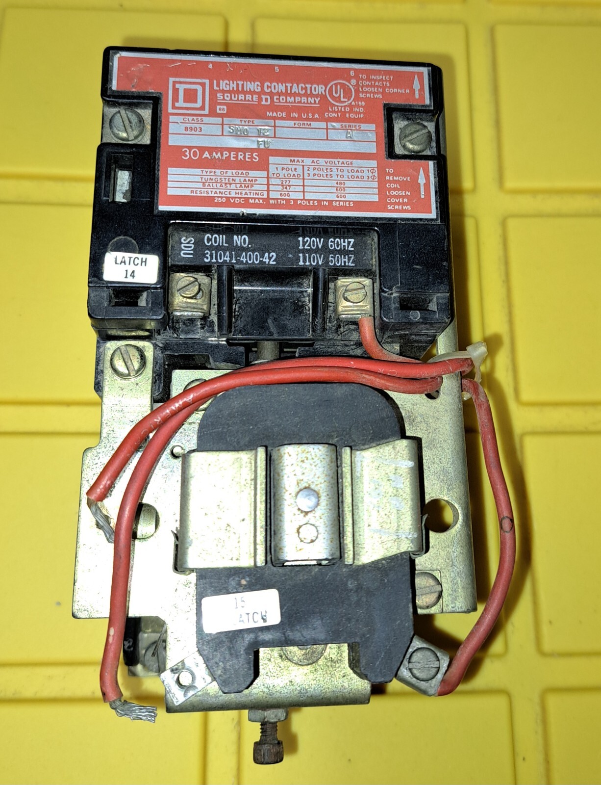 Square D 8903 Type S Lighting Contactor Wiring Diagram | Shelly Lighting