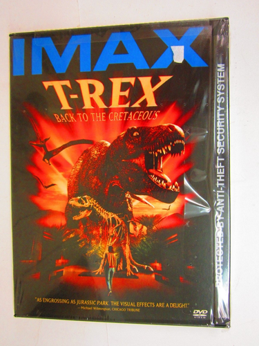 IMAX - T-Rex - Back to the Cretaceous (DVD, 2001, SNAPCASE) BRAND NEW ...
