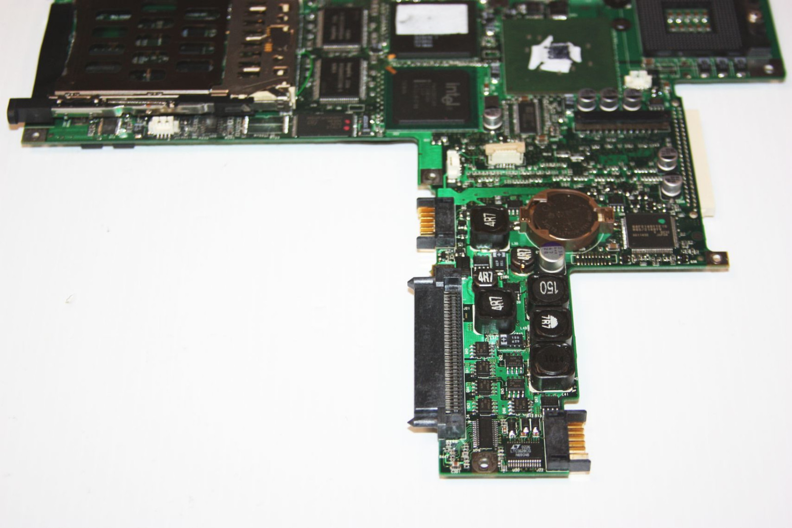 INTEL MOTHERBOARD #285253-001 6870BM107A1--COMPAQ EVO N800C/N800W/N800V ...