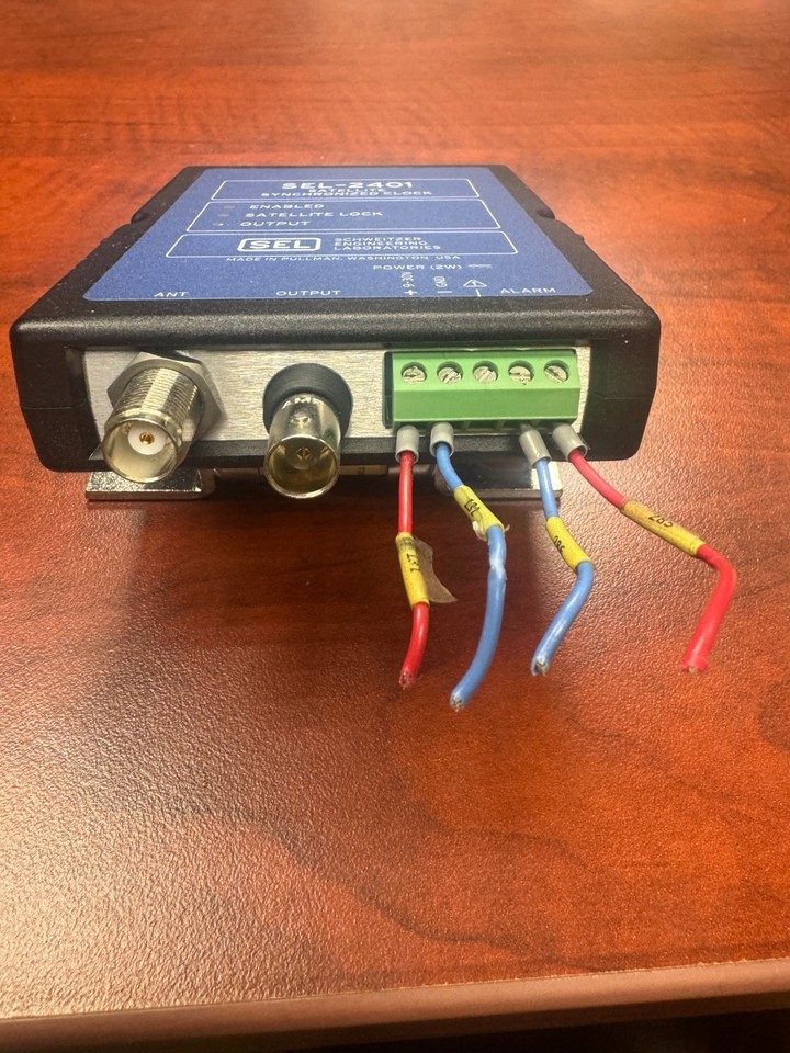 Schweitzer Engineering Laboratories SEL-2401 Satellite Synchronized ...