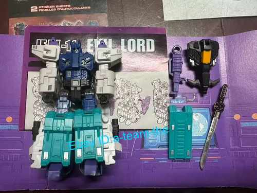Transformable Toys Iron Factory Overlord IF EX-11 EVIL LORD USED TOYS ...