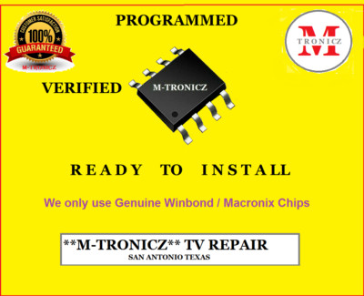 Pre Programmed VIZIO E321vl 3632-1512-0150 U18 EEPROM Only | eBay