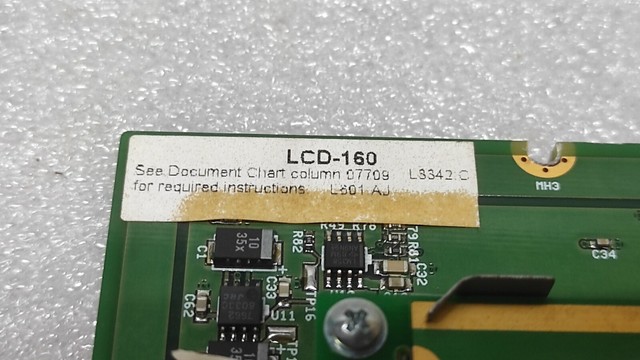 NOTIFIER Lcd-160 PCA Signaling Device Fire Alarm Display Annunciator ...