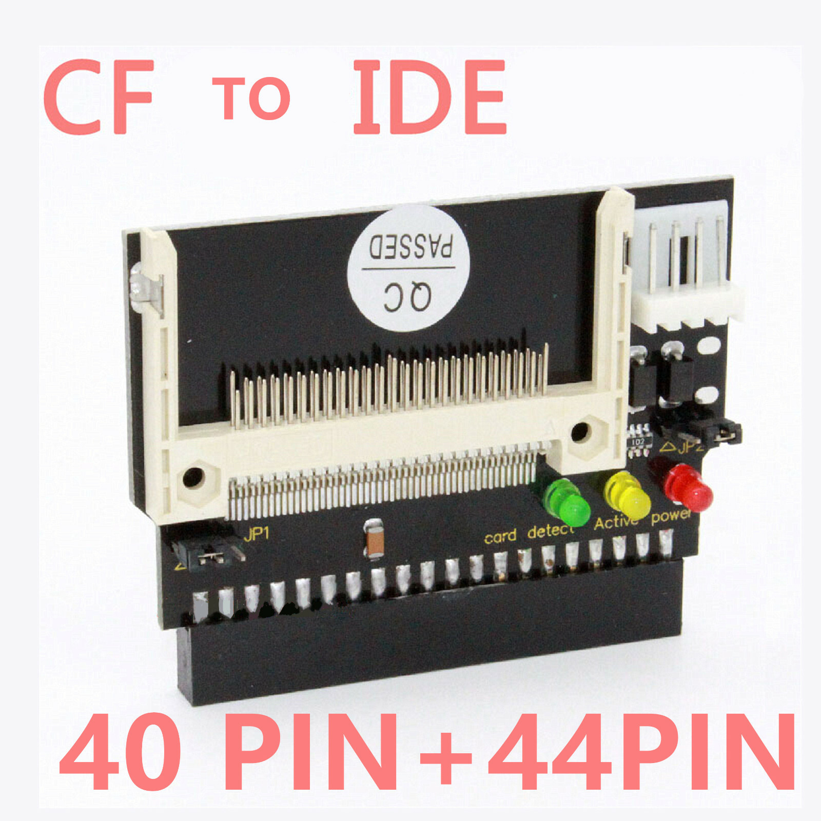 CF to 40 pin IDE adapter card IDE to CF card 44-pin IDE interface CF ...