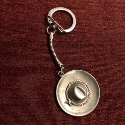 Vintage Sombrero Alpaca Silver, Key Chain Made in Mexico | eBay