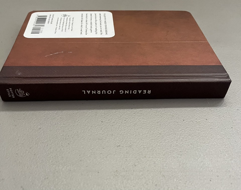 Reading Journal: For Book Lovers - Diary By Potter Style - GOOD ...