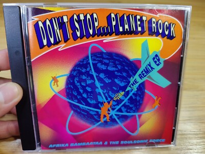 Afrika Bambaataa & Soulsonic Force Don't Stop Planet Rock CD Tommy Boy ...