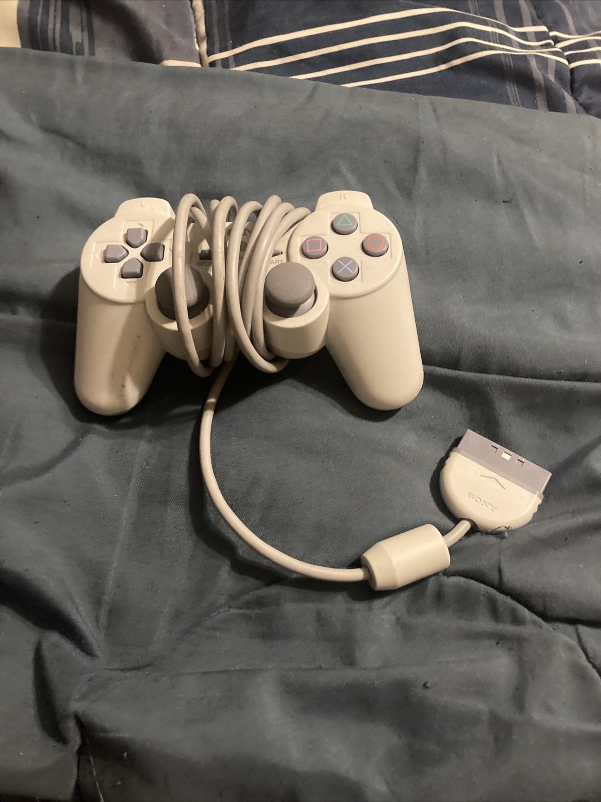 OEM Playstation 1 Controller SCPH-110 - Gray | eBay