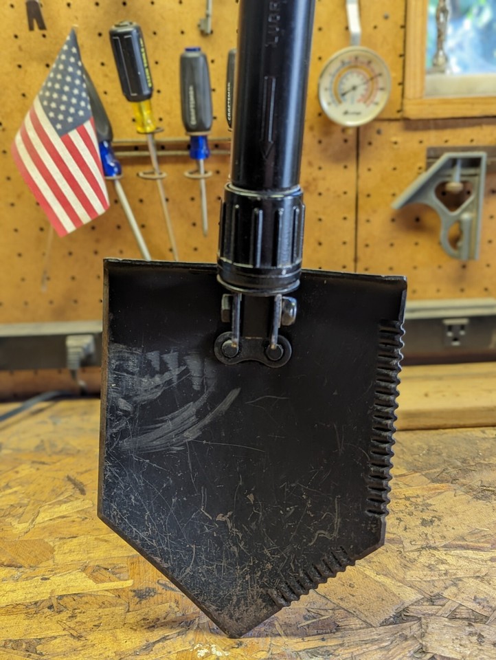 USGI Ames GENUINE US Military ENTRENCHING TOOL E-TOOL FOLDING SHOVEL | eBay