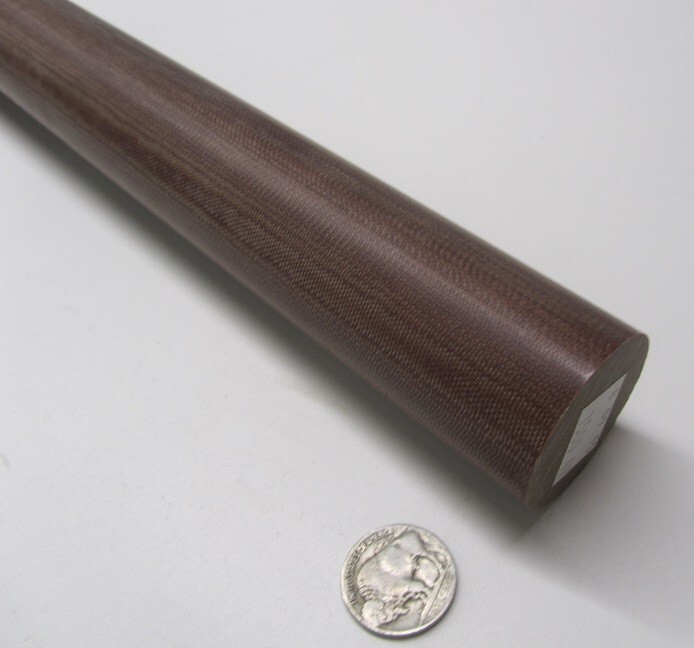 Phenolic Micarta CE Canvas Rods 1.50 (1 1/2") Diameter x 48" Long | eBay