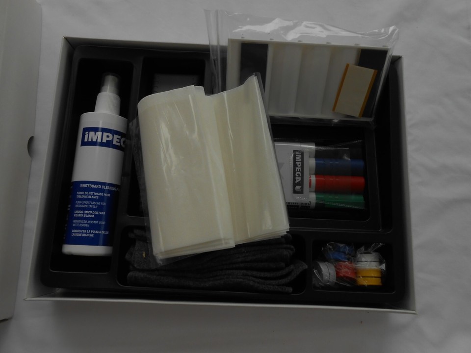 whiteboard cleaning and accessory kit IMPEGA | eBay UK