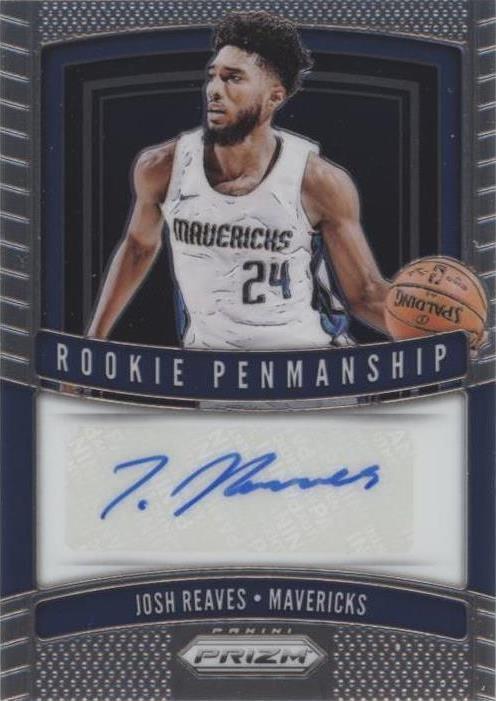 2019-20 Panini Prizm - Rookie Penmanship Josh Reaves #RP-JRV (AU, RC ...