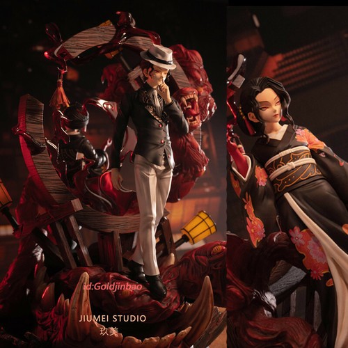 Demon Slayer Kibutsuji Muzan Resin Statue 1/6 Scale In Stock Led JiuMei ...