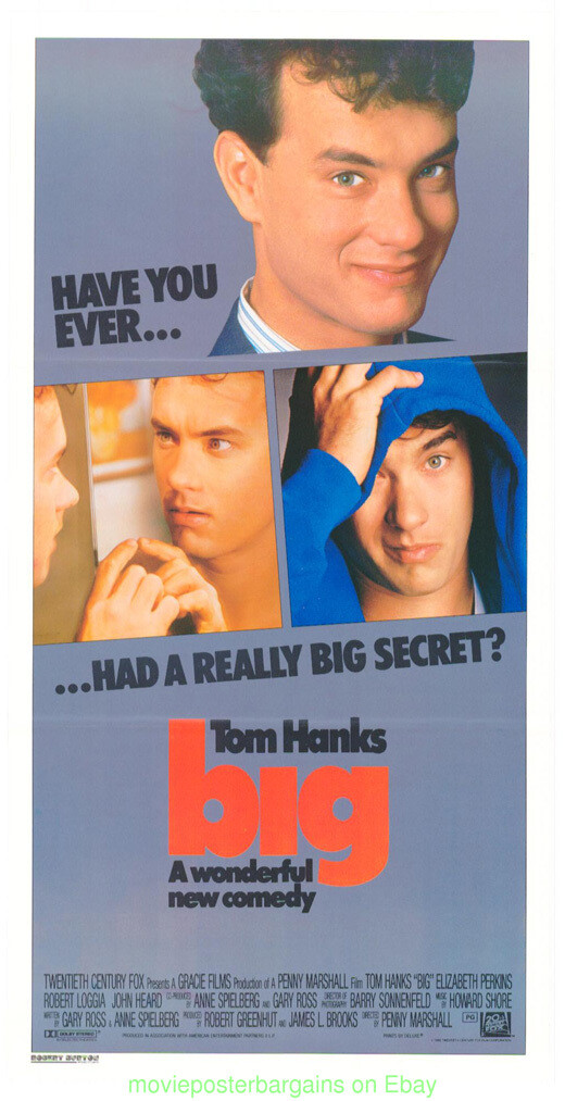 Big Tom Hanks Movie Poster