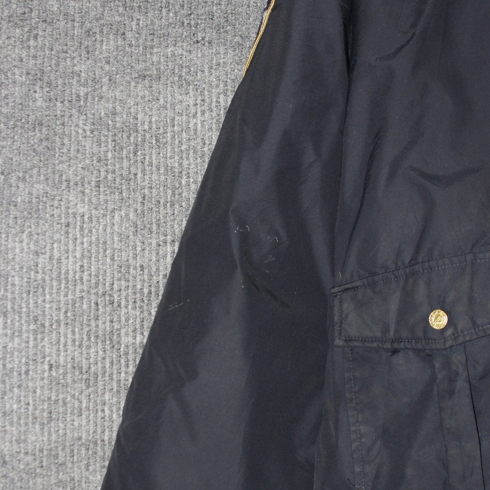 Vintage Galls Jacket Mens XL Blue US Protection Service Water Resistant ...