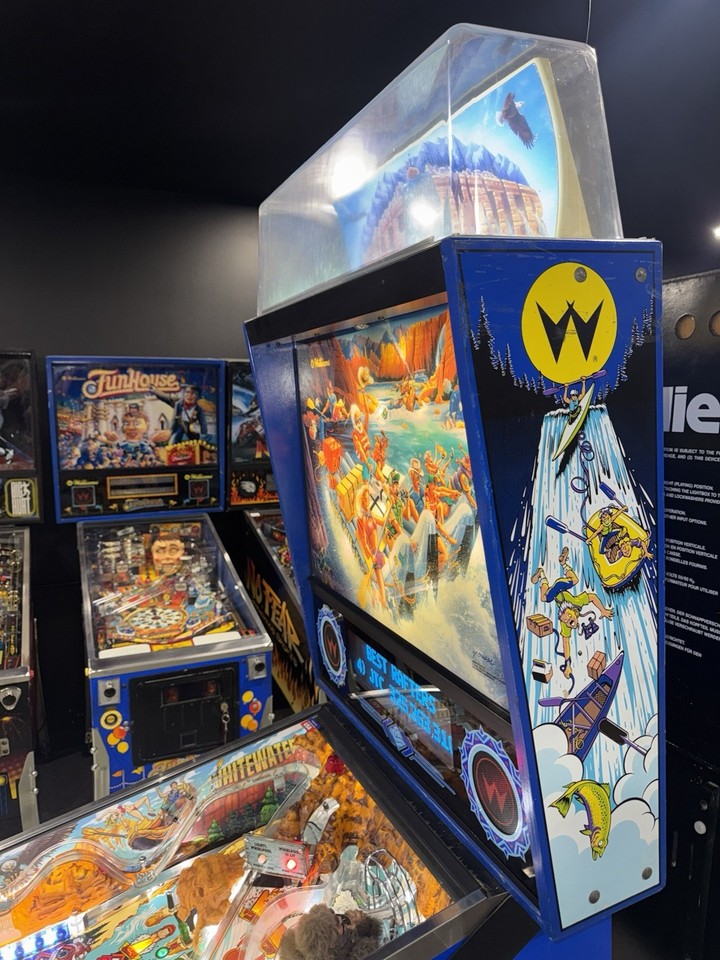 White Water Pinball Machine Williams 1993 Orange County Pinballs Free ...