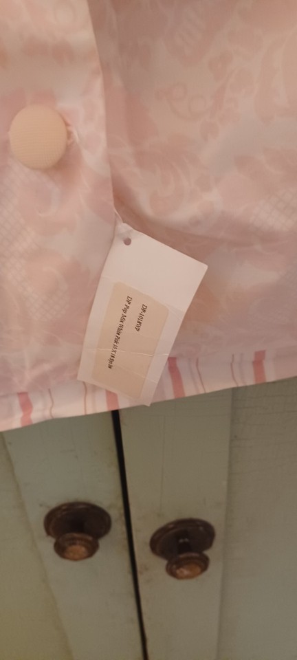 Rachel Ashwell Pink Label Shabby Chic Rare Roseblossom Ruffle SHAM ...