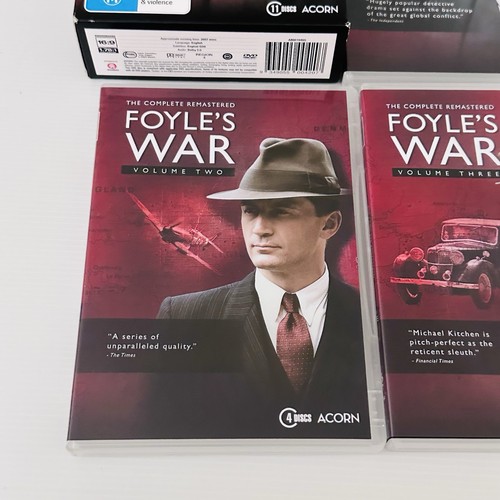 Foyles FOYLE'S WAR The Complete Remastered Series SEASON 1 - 9 DVD Box ...