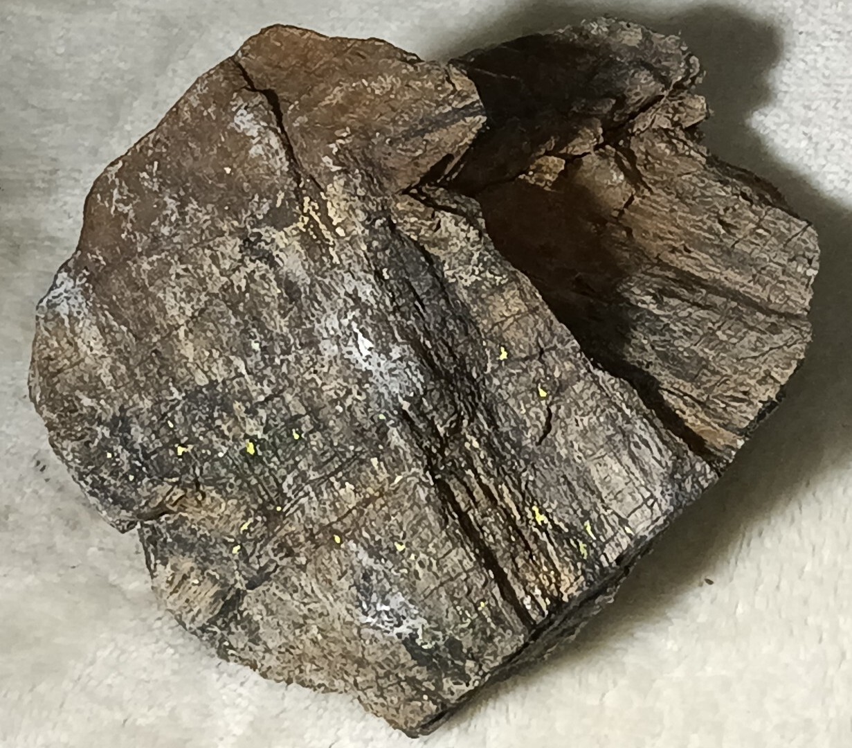 Pegmatite Cliff Iron Stillwater Igneous Complex Montana Rock Mineral ...