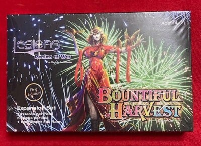 Legions Realms At War BOUNTIFUL HARVEST SEASON ONE 1st Edition Box New ...