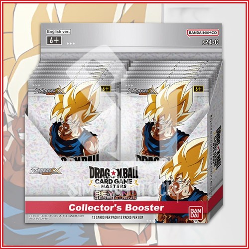 DRAGON BALL SUPER: Beyond Generations Collector Booster Box BT24 Packs ...