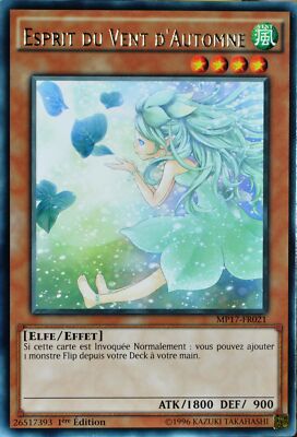 carte YU-GI-OH MP17-FR021 Esprit Du Vent D'automne Rare NEUF FR | eBay