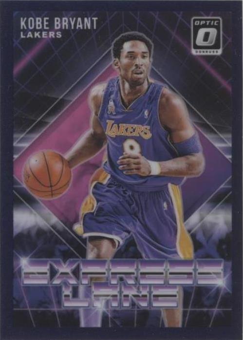 2018-19 Panini Donruss Optic - Express Lane Kobe Bryant #5 Purple Prizm ...
