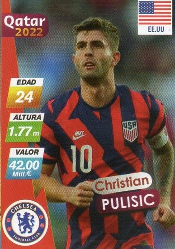 Christian Pulisic Trading Card World Cup Qatar 2022 | eBay