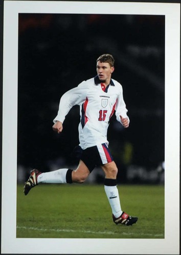 Photo de presse vintage Football Angleterre U21 Seth Johnson 2000 FT ...
