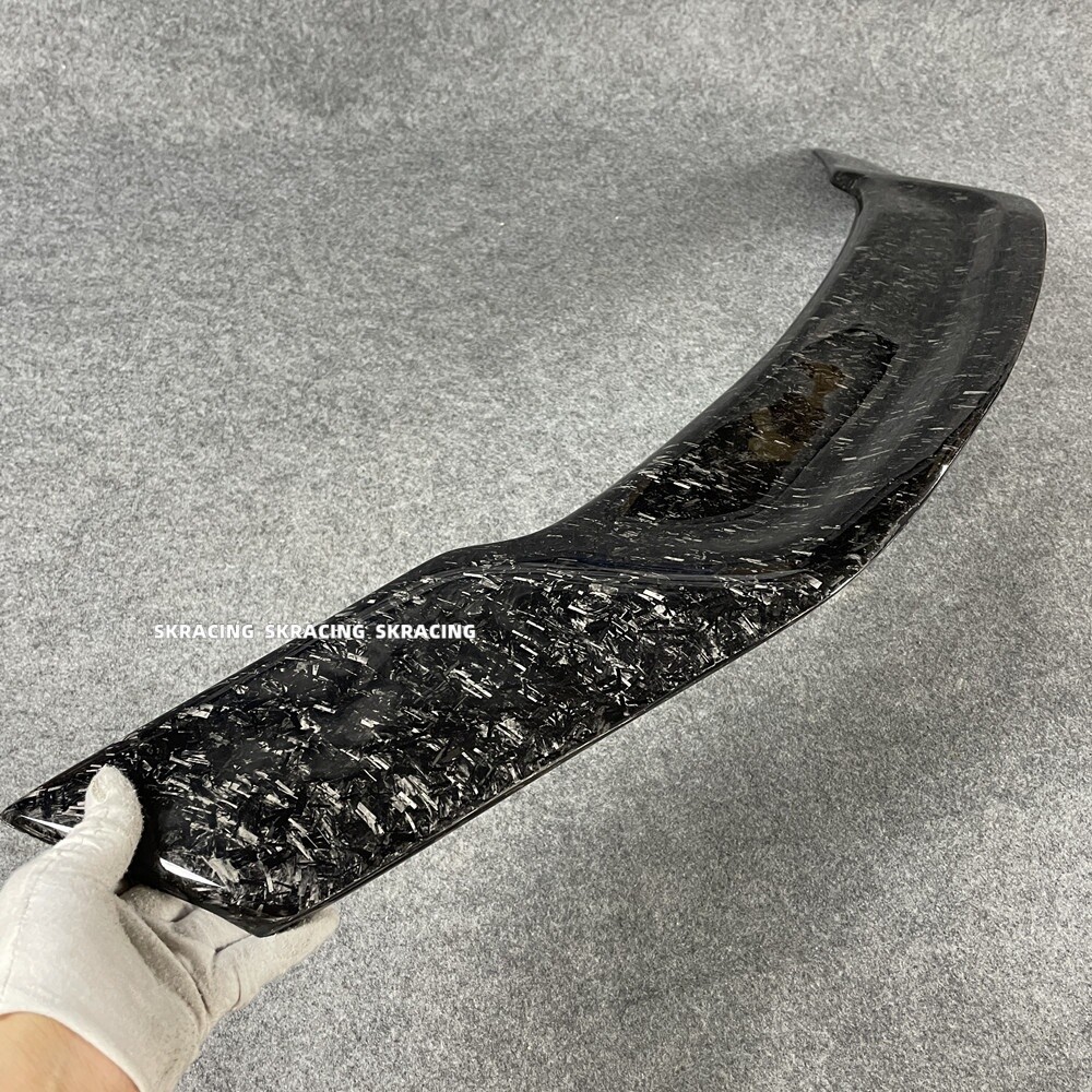 Forged CARBON FIBER DUCKBILL TRUNK SPOILER WING FOR 08-14 MERCEDES BENZ ...