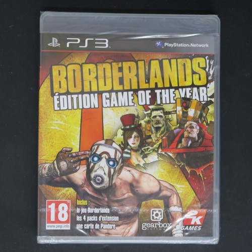 Borderlands édition game of the year GOTY PS3 Neuf PAL FR Sony ...