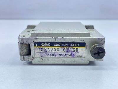 SMC ZFA200-02 GU Suction Vacuum Box Only RC 1/4 Port Connection #A6-40 ...