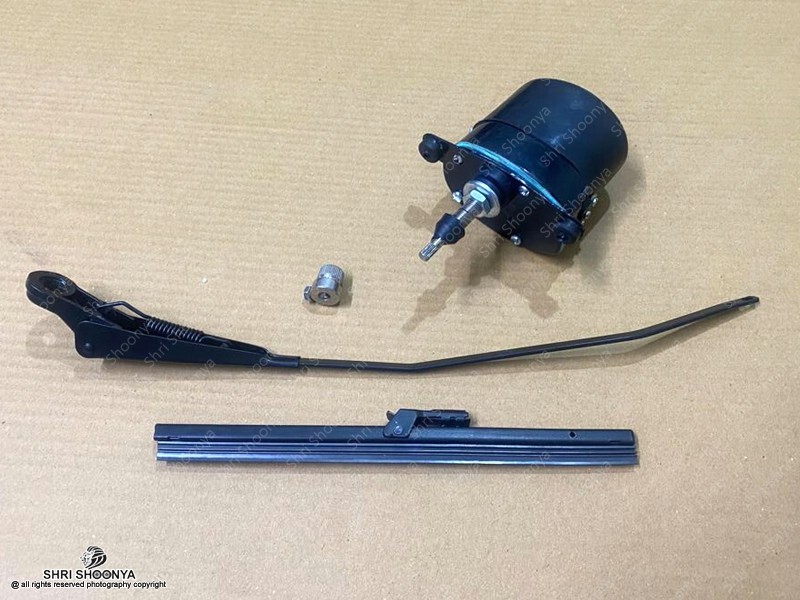 Windshield Wiper Motor kit universal 12 volt Fits Willys jeep CJ2A CJ3A ...