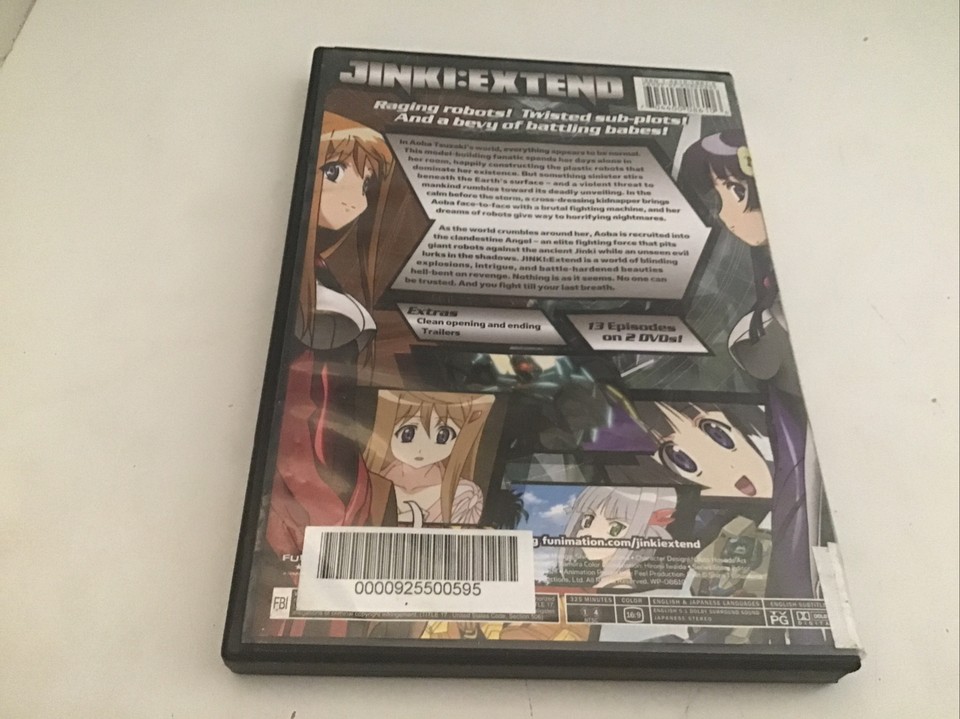 Jinki: Extend - The Complete Series - 13 Episodes on 2 Discs (DVD) Ex ...
