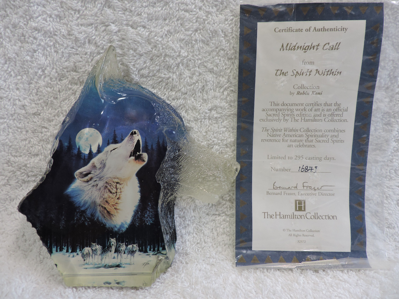 The Hamilton Collection The Spirit Within Midnight Call Native American ...