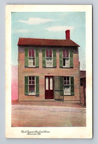 Hannibal MO-Missouri, Mark Twain's Boyhood Home, Antique, Vintage ...