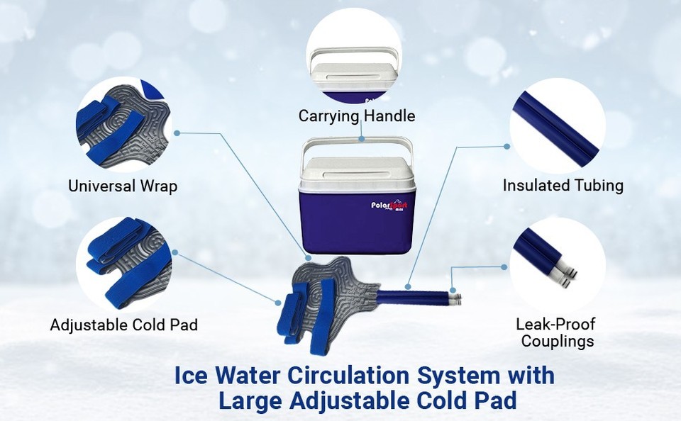 Polar Sport Cold Therapy Machine - Ice Water Circulation System w ...