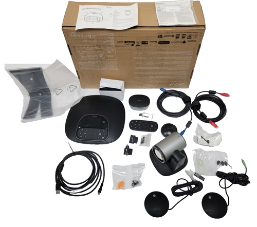 New Open Box Logitech 960-001060 GROUP Video Conferencing System w ...