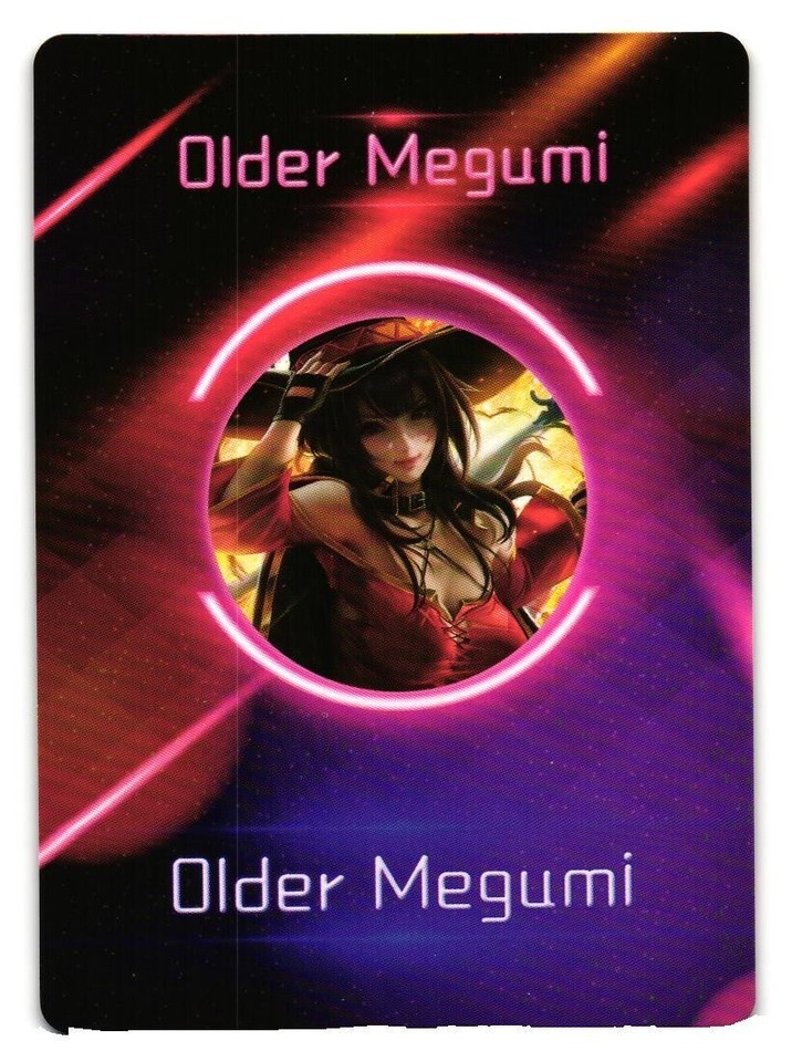 Older Megumi Megumin Goddess Story ACG Anime Waifu Custom Card | eBay