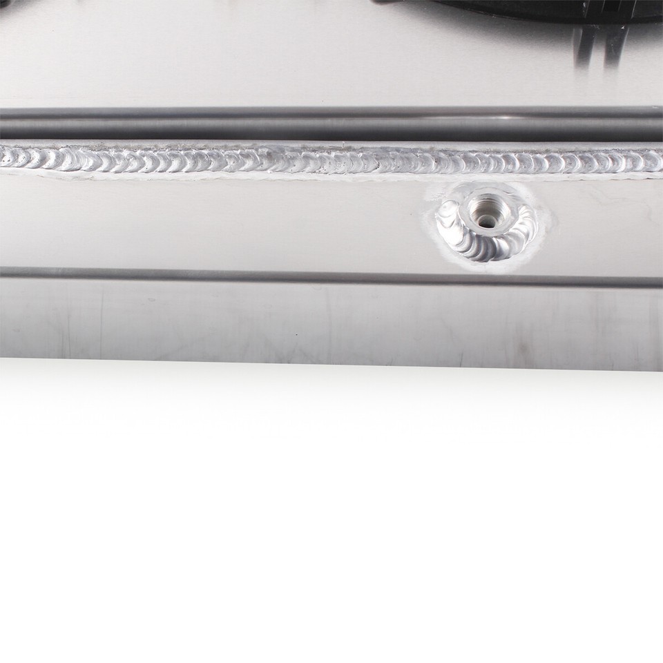 3 Row Aluminum Cooling Radiator&Shroud Fan for 72-86 Jeep CJ CJ5/CJ7 ...