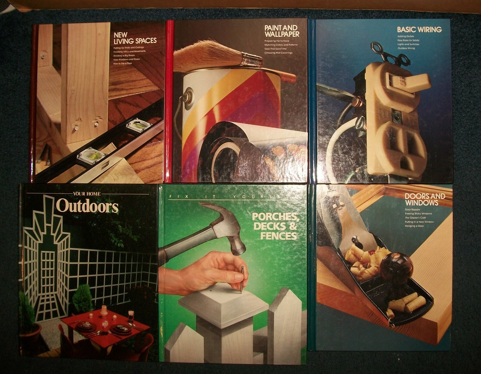 6 partial set mix lot Time Life Home Repair Improvement Series Paint ...