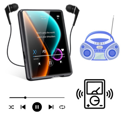 32GB MP3 Player Bluetooth 5.0 MECHEN 2,4'' Touchscreen Tragbarer Mp3 ...