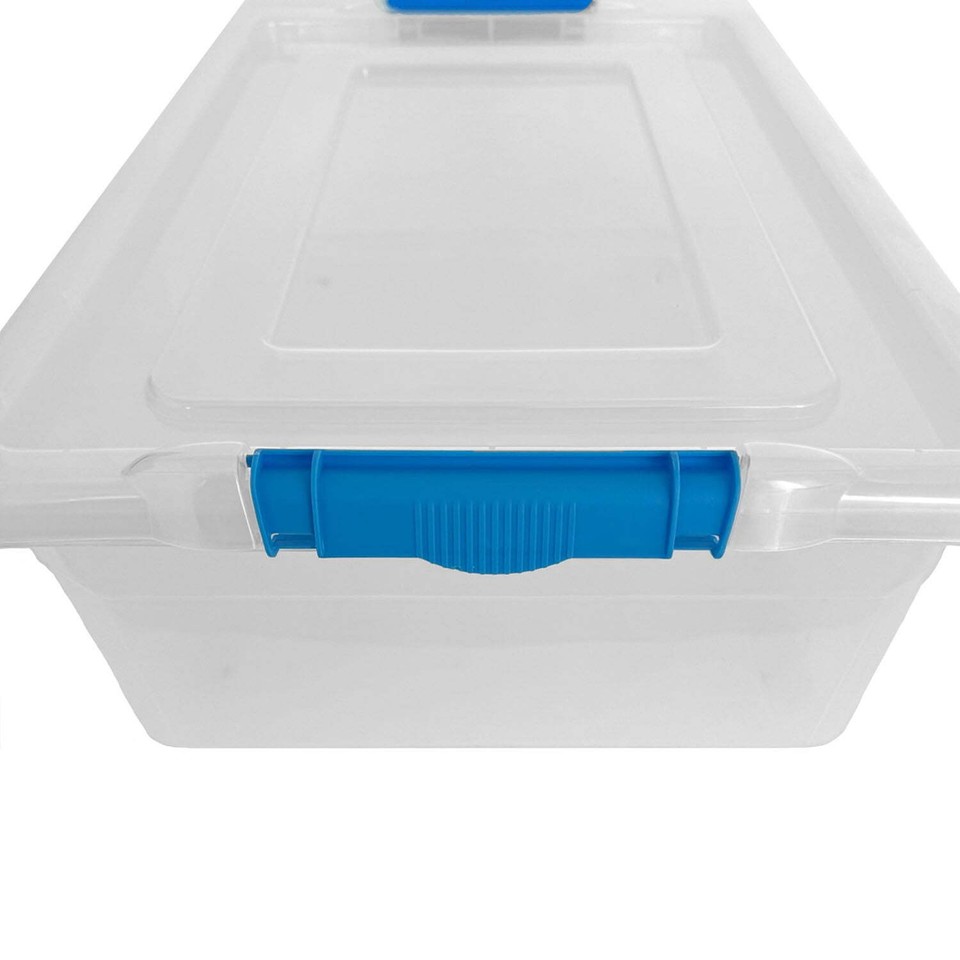 Click N Store Box Strong Secure Lid Durable Strong Storage Boxes Clip ...
