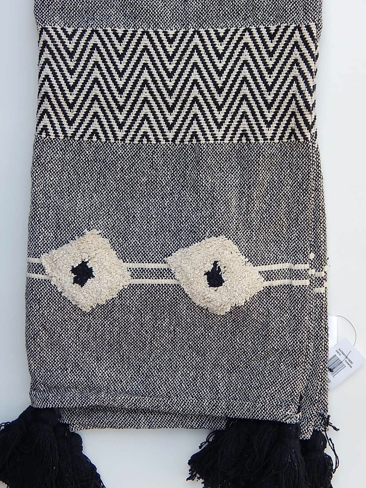 MAGASCHONI HOME DECORATIVE THROW BLANKET 50x60" 100% COTTON NEW ...
