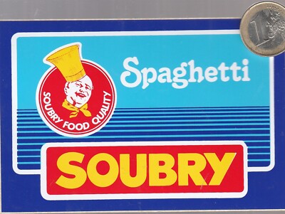 AUTOCOLLANT. C32 alimentation. SOUBRY. Spaghetti | eBay