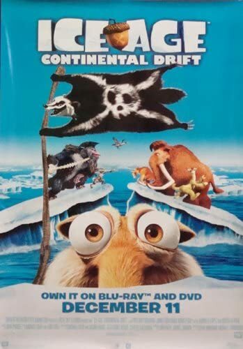 Ice Age Continental Drift Poster Ice Age: Continental Drift (2012)