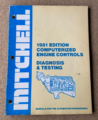 Mitchell Computerized Engine Controls Workshop Manual Domestic Cars ...