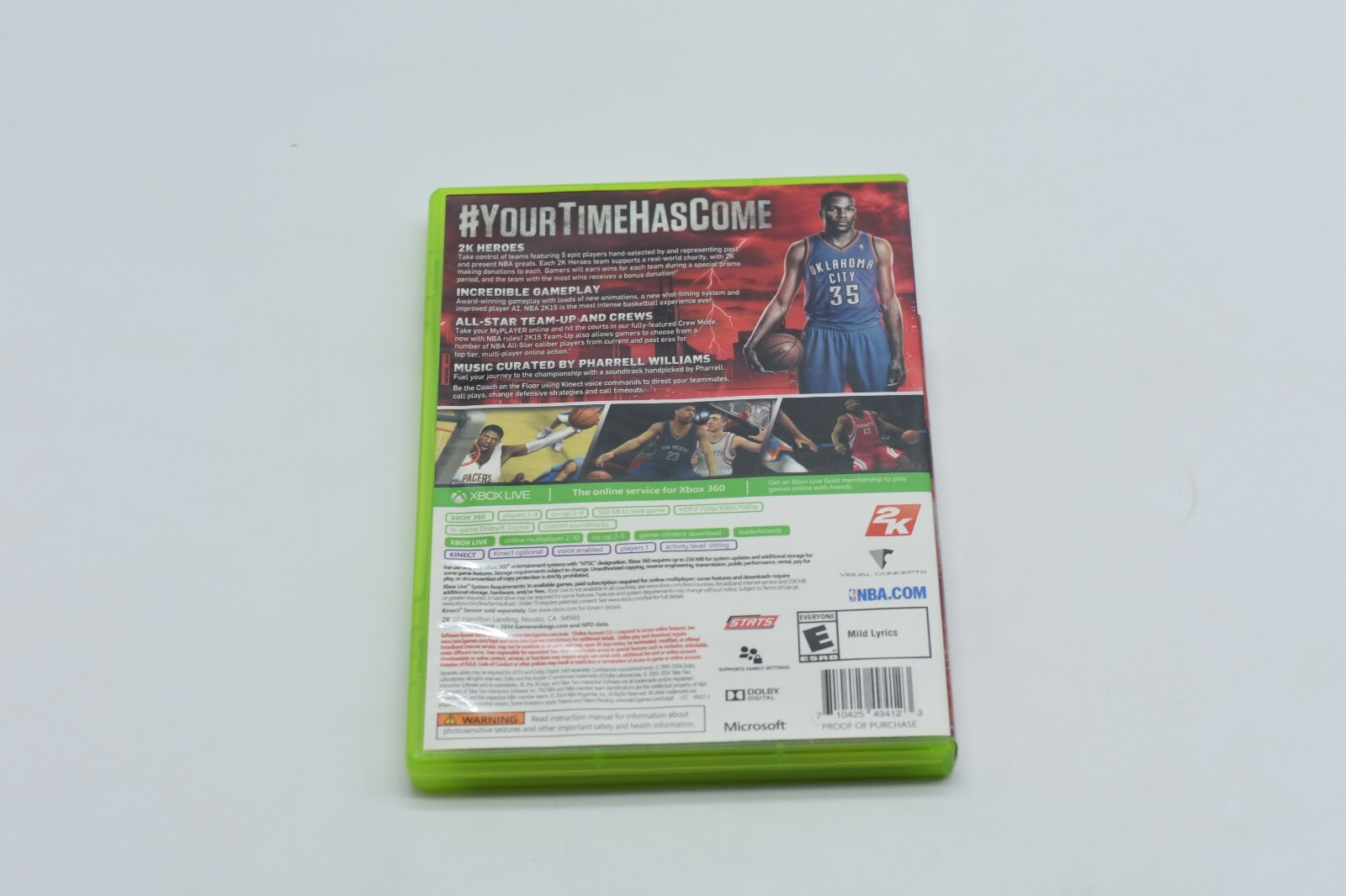 NBA 2K15 Microsoft Xbox 360 2k Sports Take-Two Interactive FAST SHIP | eBay