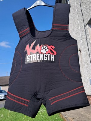 NEW Strongman Multi-ply Deadlift Suit, Size 48, Kaos brand Gym Gear ...