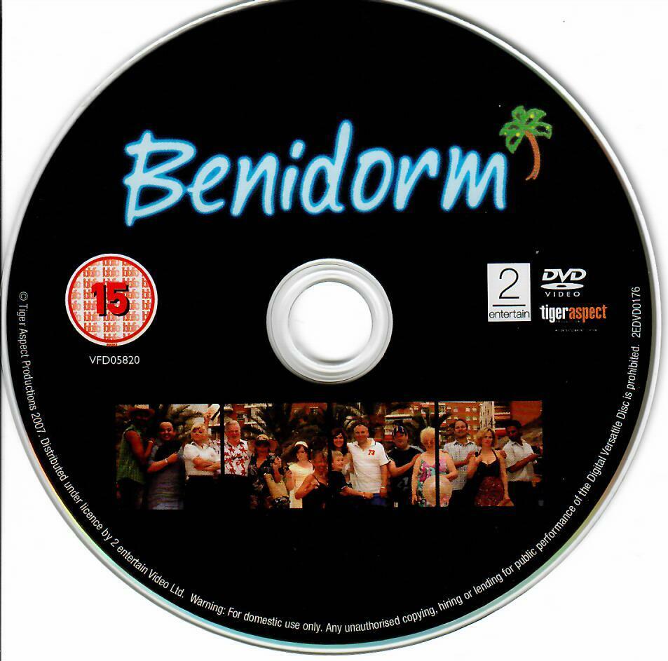 BENIDORM COMPLETE SERIES 1 DVD - DISC AND COVER ART ONLY - NEAR MINT ...